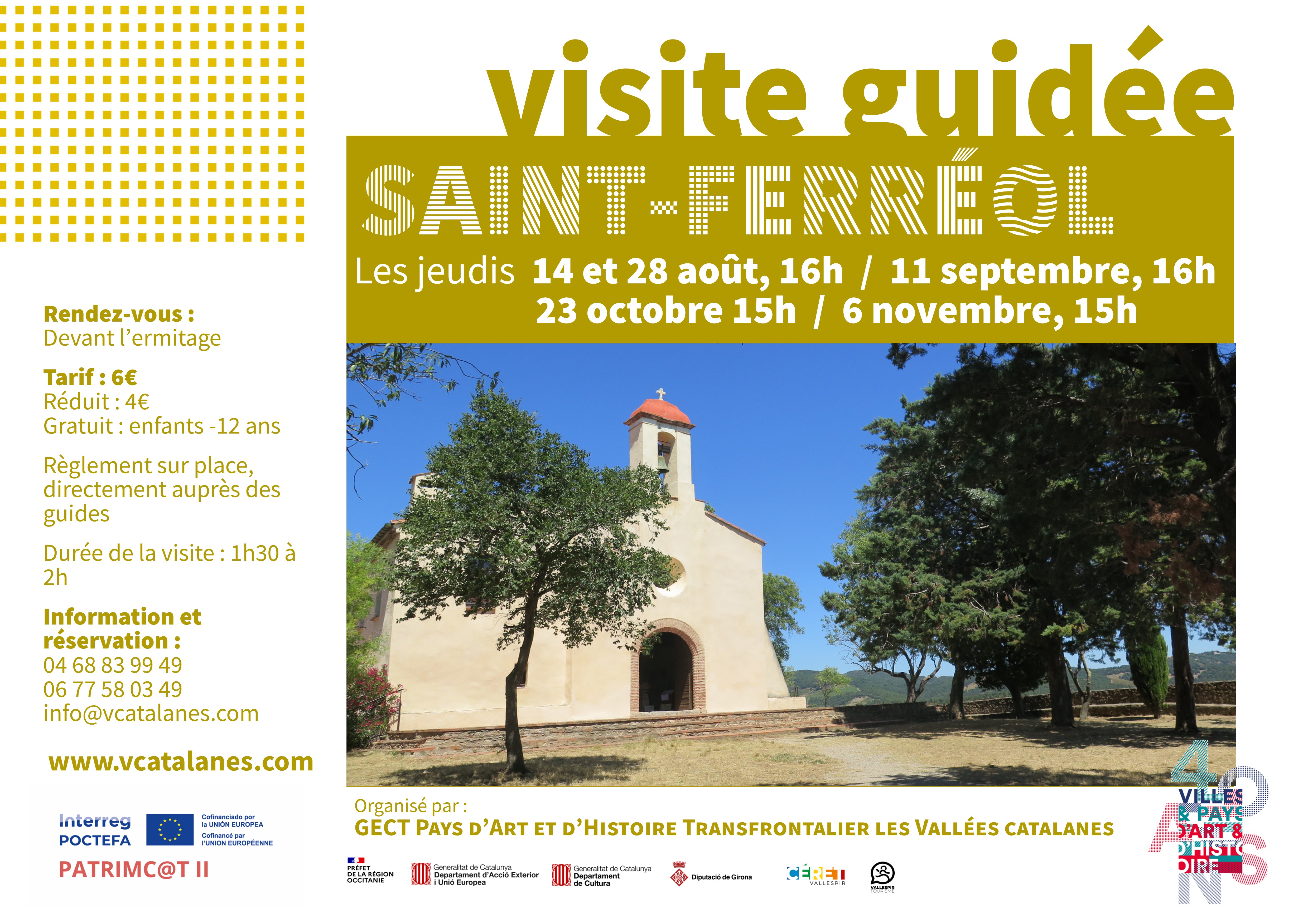 VISITE GUIDÉE - SAINT FERRÉOL | CERET | Visite guidée