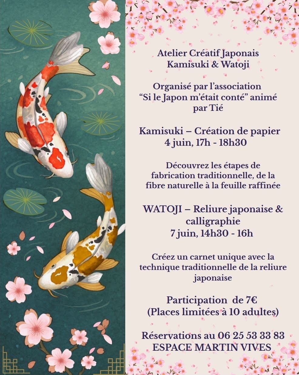 ATELIER DE CRÉATION DE PAPIER JAPONAIS KAMISUKI | PRADES | Stage / Atelier