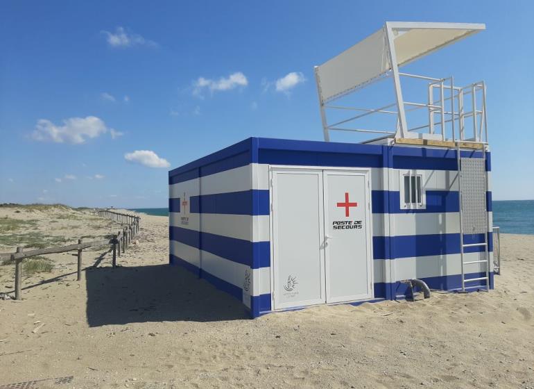 Les plages remarquables de la station de Sainte Marie la mer - Sainte-Marie-la-Mer