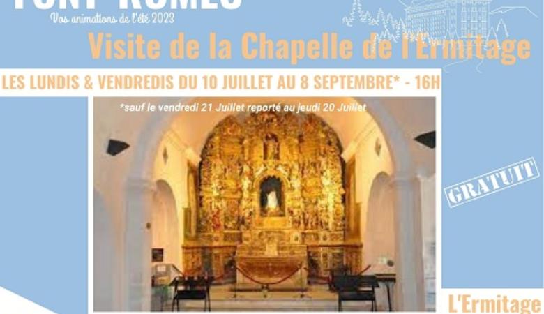 VISITE DE LA CHAPELLE DE L'ERMITAGE | FONT-ROMEU-ODEILLO-VIA | Visite ...